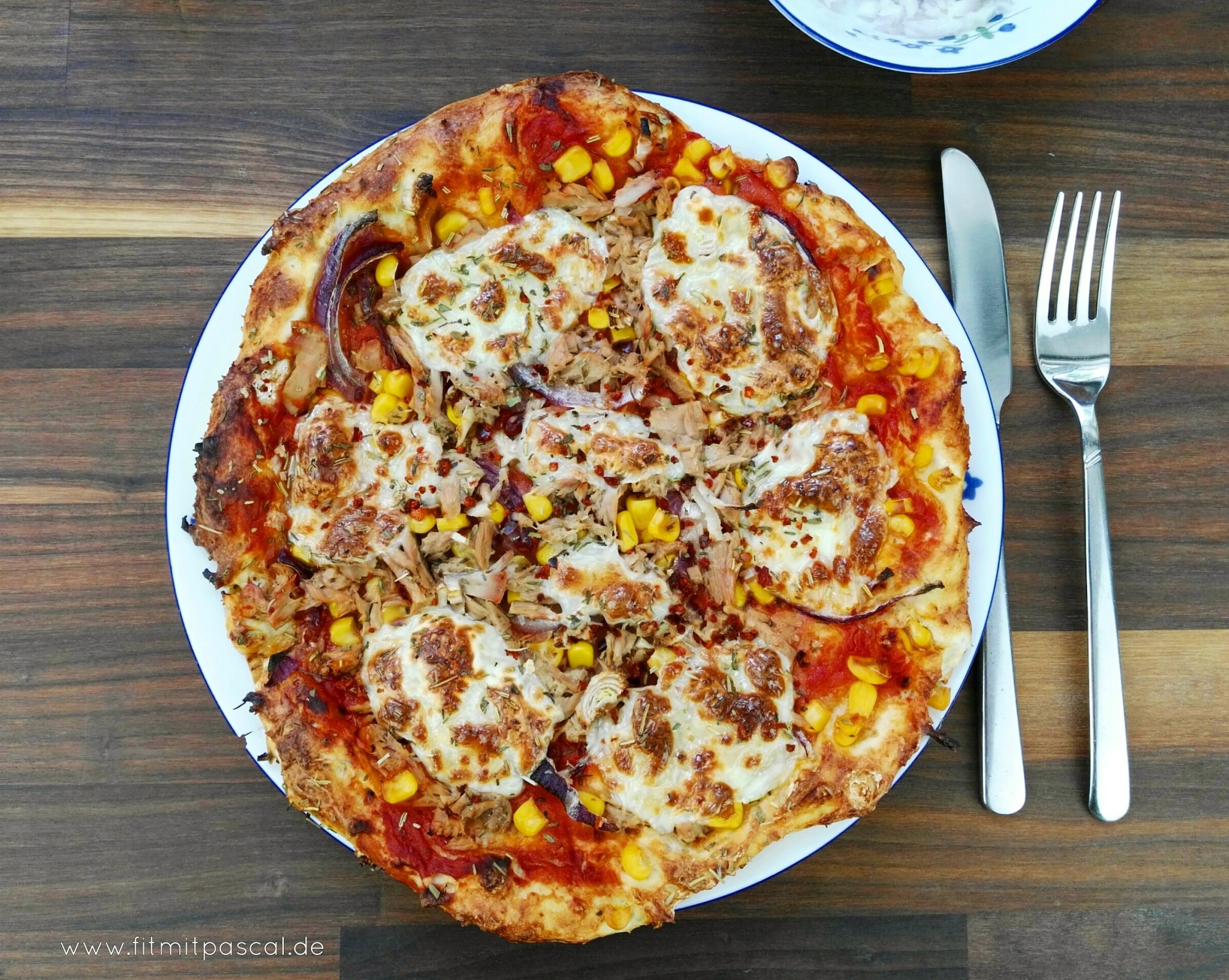 Mein Low-Fat-Pizza Rezept - perfekt für die Diät!