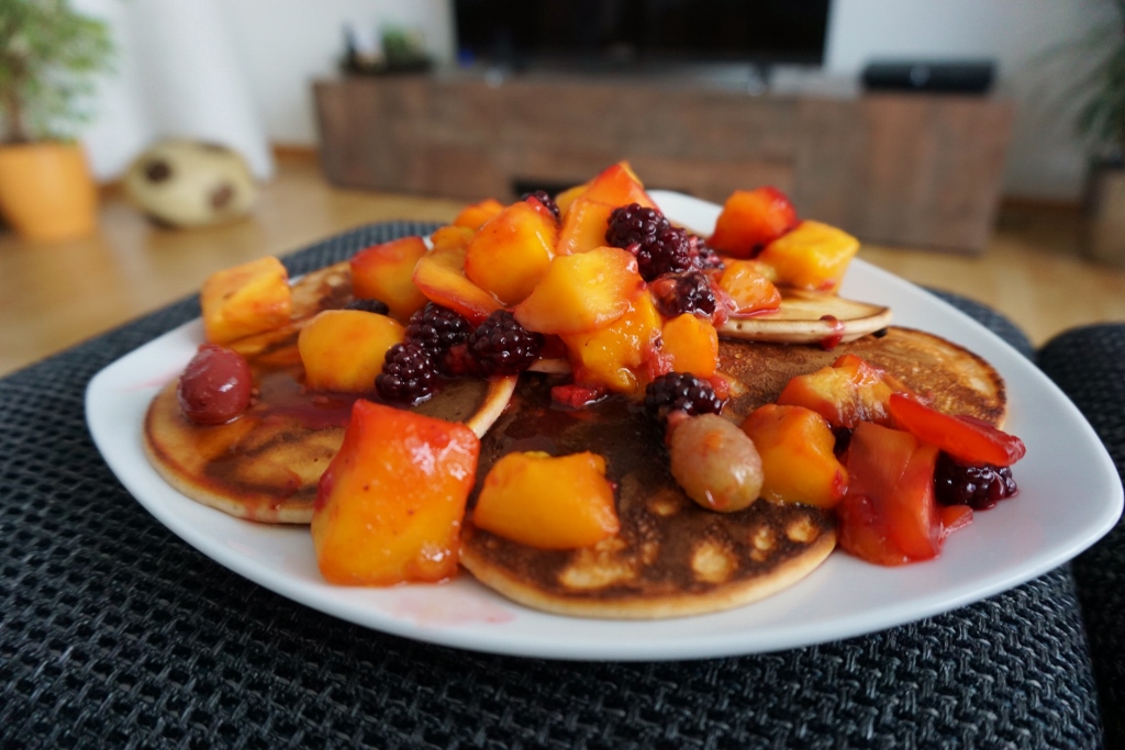 Low Fat Protein Pancakes | Gesundes Rezept - Fit mit Pascal